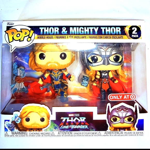 Funko | Toys | Funko Pop Thor Mighty Thor 2 Pack Target Exclusive Thor ...